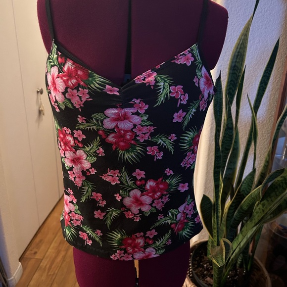One Step Ahead | Tops | One Step Up Spaghetti Adjustable Straps Top ...